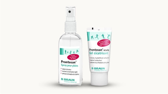 Prontosan® : Le traitement des plaies à domicile et en voyage
