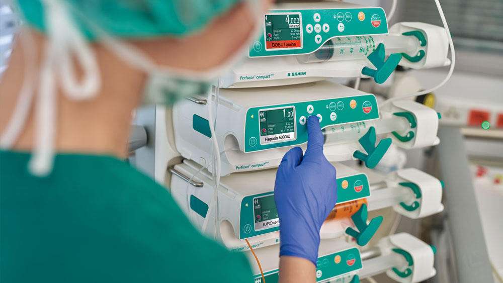 Compactplus-System für zuverlässige Infusionstherapien