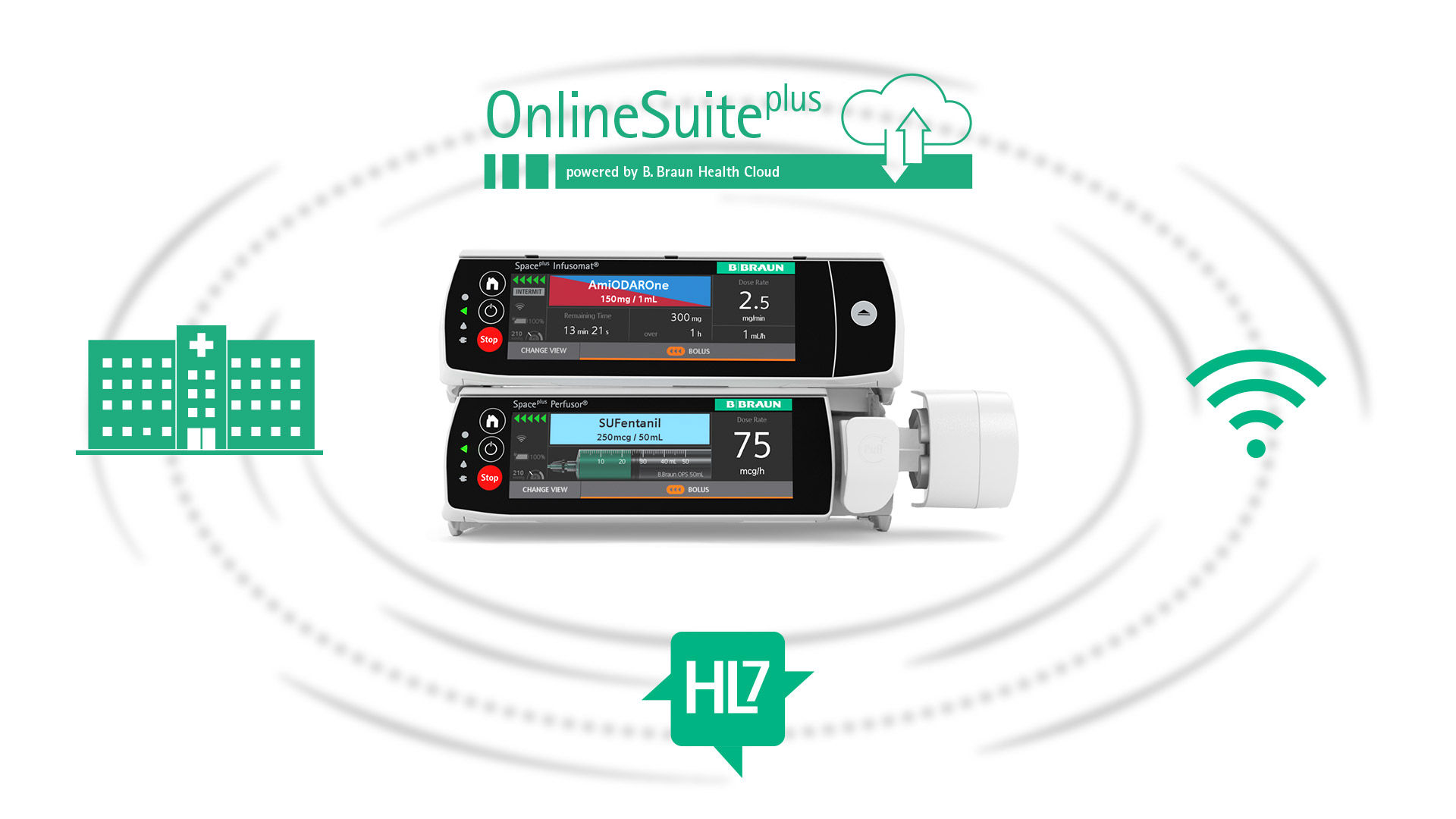 Automatische Infusionspumpen - Spaceplus